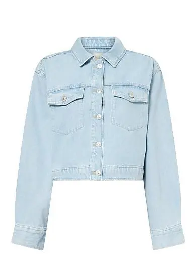 Paige Michele Cropped Denim Jacket - Encompass