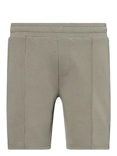 ARNE Everyday Luxe Cotton-jersey Shorts - Olive