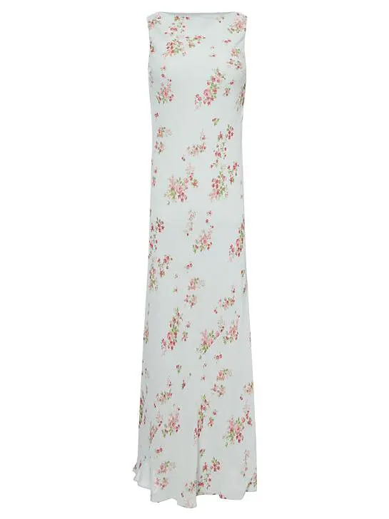 REFORMATION Prescott Floral Woven Maxi Dress - Dama