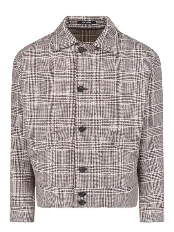 Balmain Virgin Wool Jacket - Brown