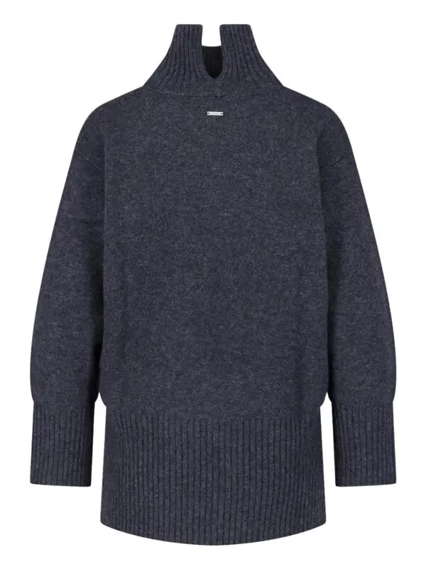 Rick Owens Drumohr Wool Sweater - Gray