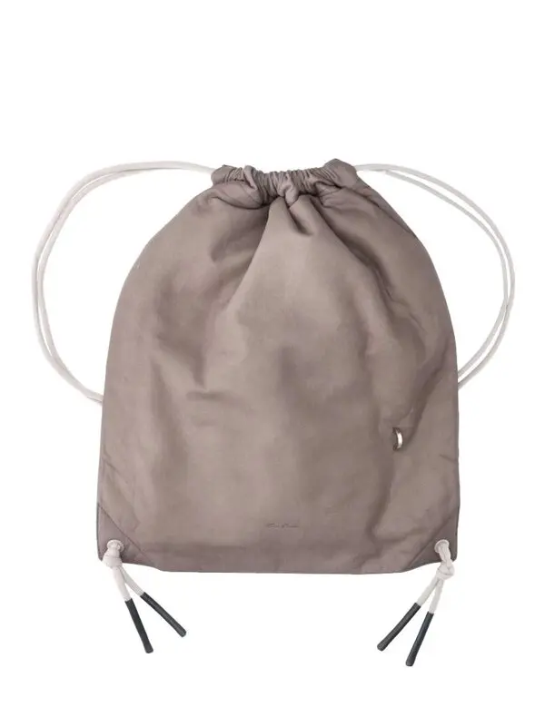 Rick Owens Drawstring Backpack - Brown