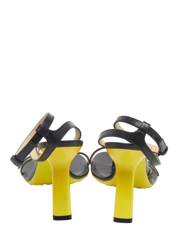 Loewe Petal Ankle-strap Heeled Sandals - Black
