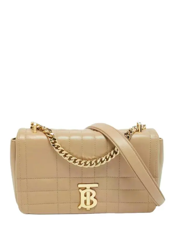 Burberry Lola Quilted Shoulder Bag - Neutrals