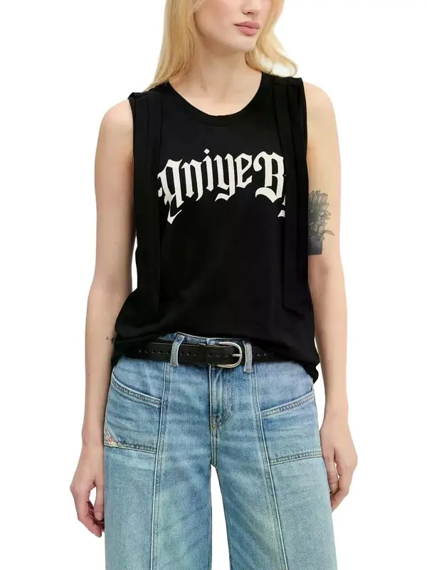 ANIYE BY Cotton Tank Top - Black