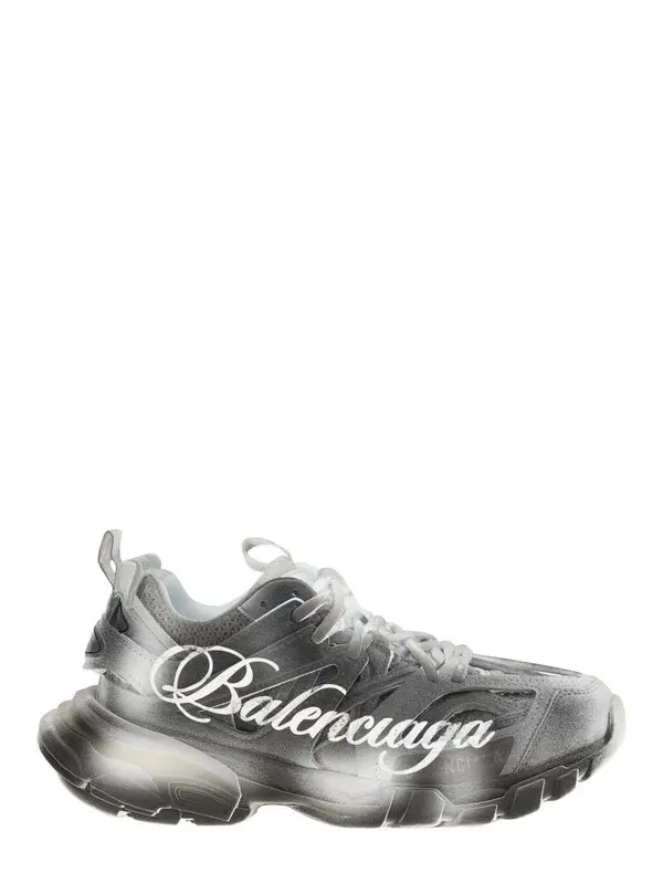 Balenciaga Track Stencil Sneakers - Grey
