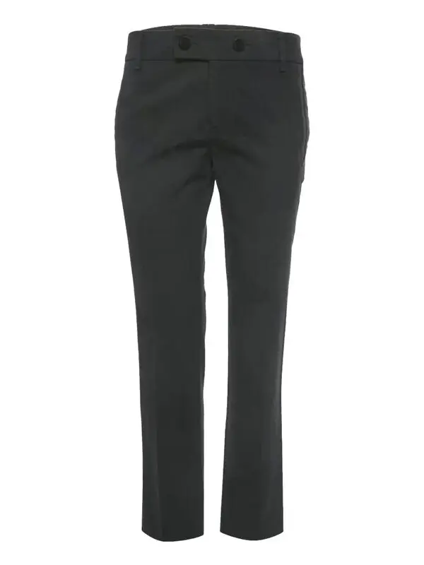 Gucci Double-button Straight-leg Trousers - Black