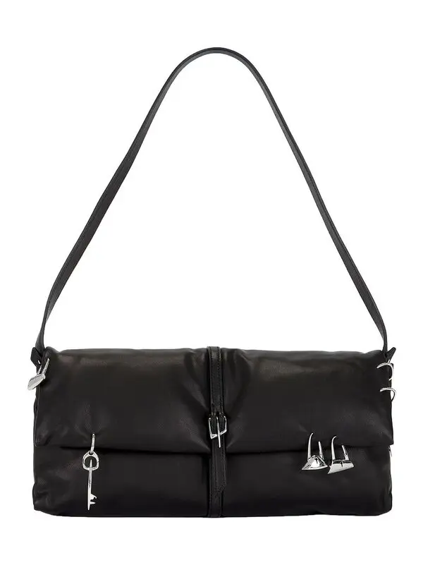 GRACE LING Charmed Pillow Bag - Black