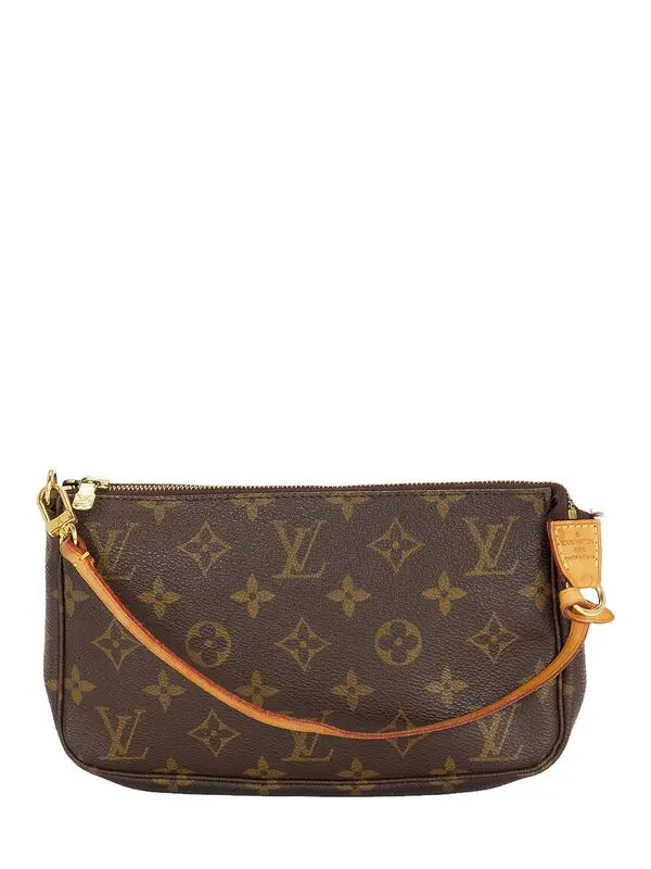 LOUIS VUITTON Monogram Pochette Accessoires Shoulder Bag - Brown