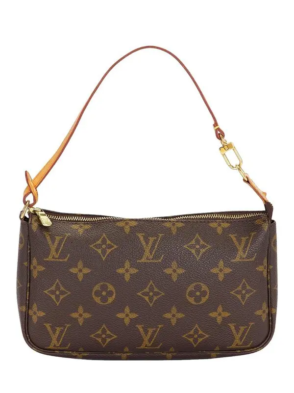 LOUIS VUITTON Monogram Pochette Accessoires Shoulder Bag - Brown