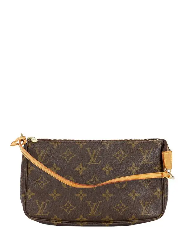 LOUIS VUITTON Monogram Pochette Accessoires Shoulder Bag - Brown