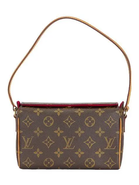 FWRD RENEW Louis Vuitton Monogram Recital Shoulder Bag - Brown