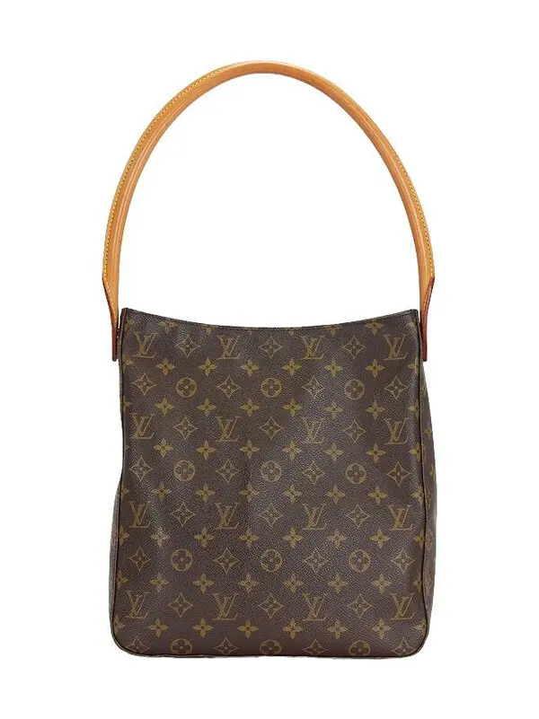 FWRD RENEW Louis Vuitton Monogram Looping Gm Shoulder Bag - Brown
