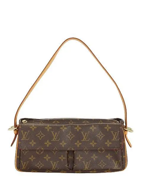 FWRD RENEW Louis Vuitton Monogram Viva Cite Mm Shoulder Bag - Brown