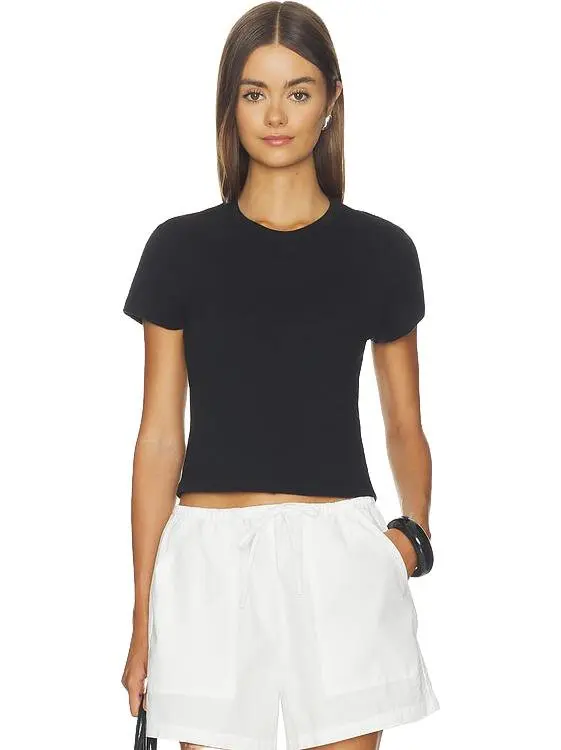 LESET Baby Tee - Black