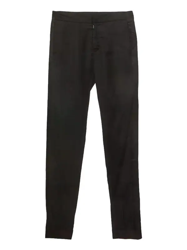MAISON MARGIELA Slim-fit Gabardine Trousers - Black