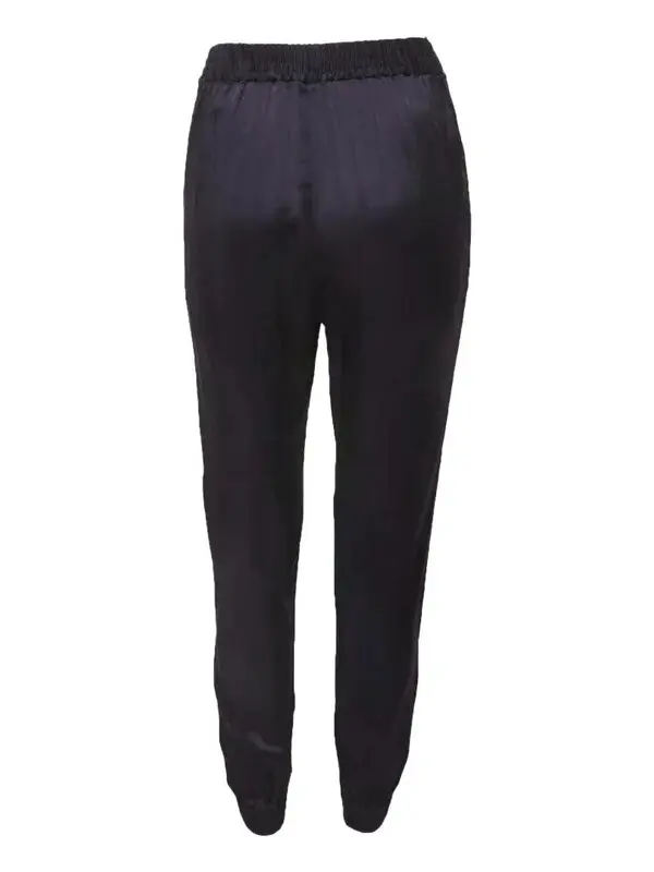 LANVIN Satin Lace Trousers - Blue