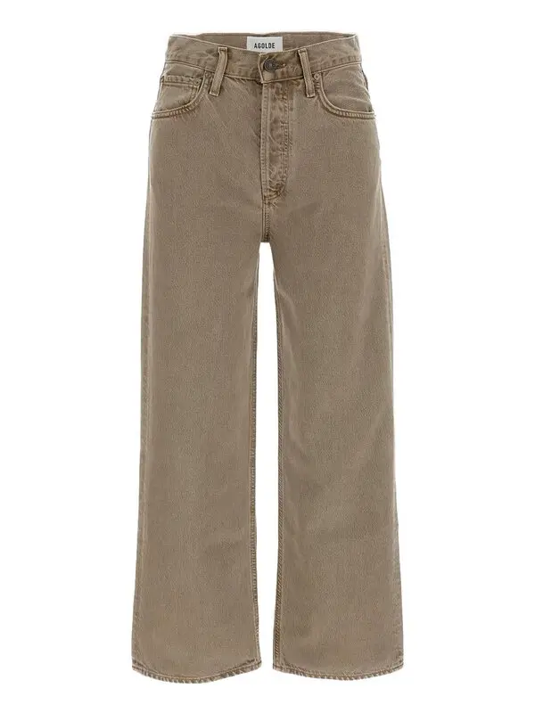 AGOLDE Ren Jeans In Trail - Beige