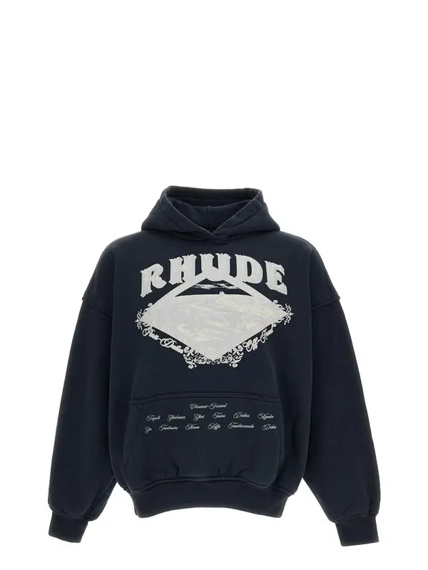 Rhude Dakar Convoy Hoodie - Nero