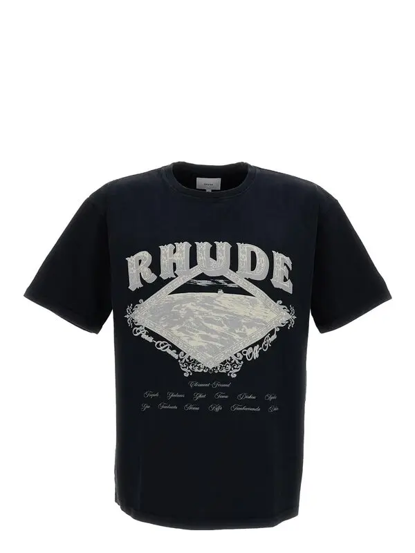Rhude Maglietta Dakar Convoy - Nero