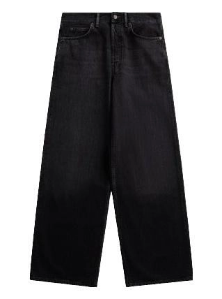 Acne Studios Wide Leg Denim Trousers - No