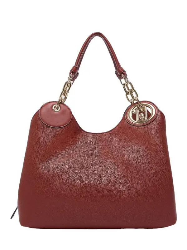 Liu Jo Chain Detail Shoulder Bag - Red