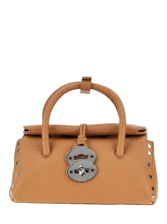ZANELLATO Top Handle Shoulder Bag - Brown