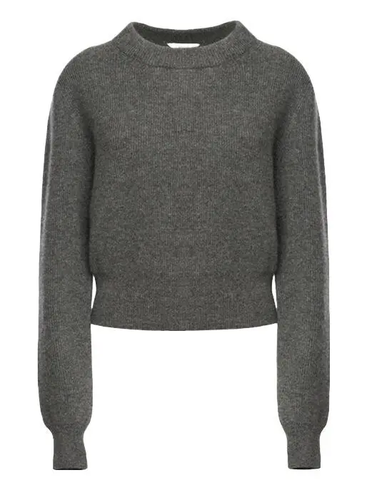 Malo Luxury Cashmere Crew Neck Sweater - Black