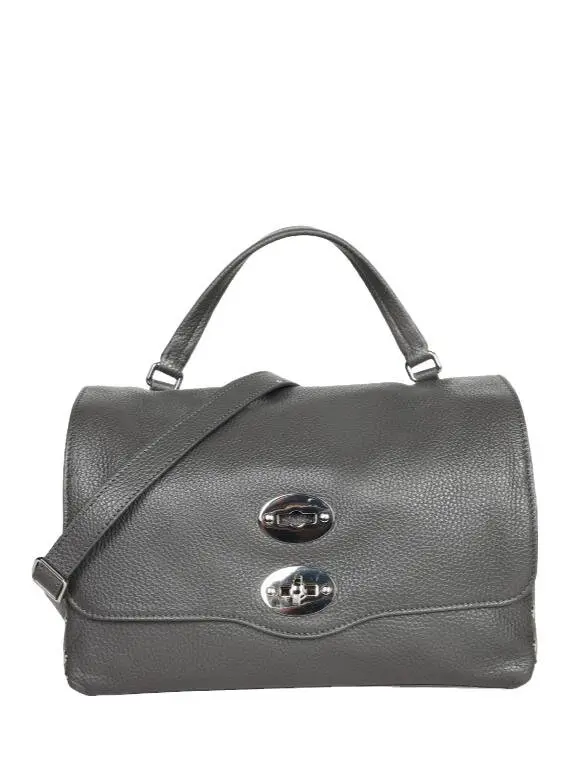 ZANELLATO Postina Top Handle Bag - Gray