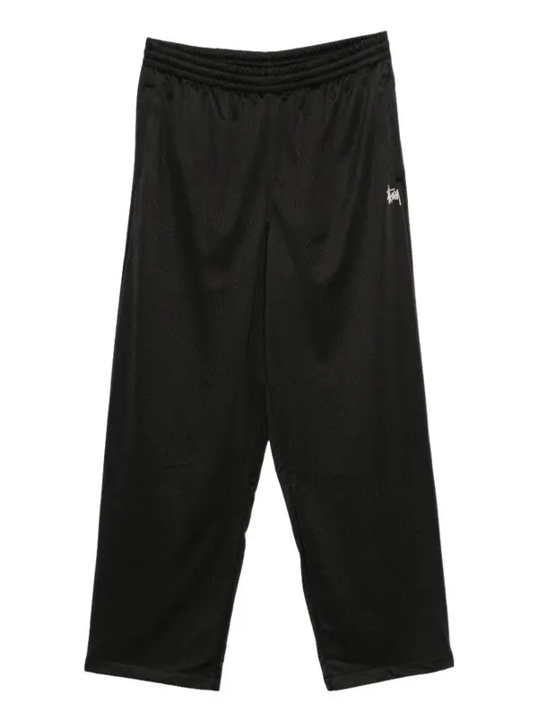 StÜssy Elastic Waist Track Pants - Black