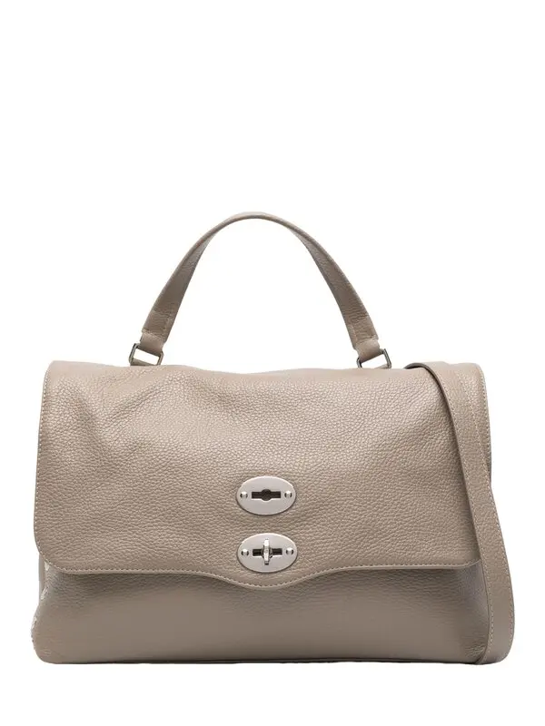 ZANELLATO Flip Shoulder Bag - Nude