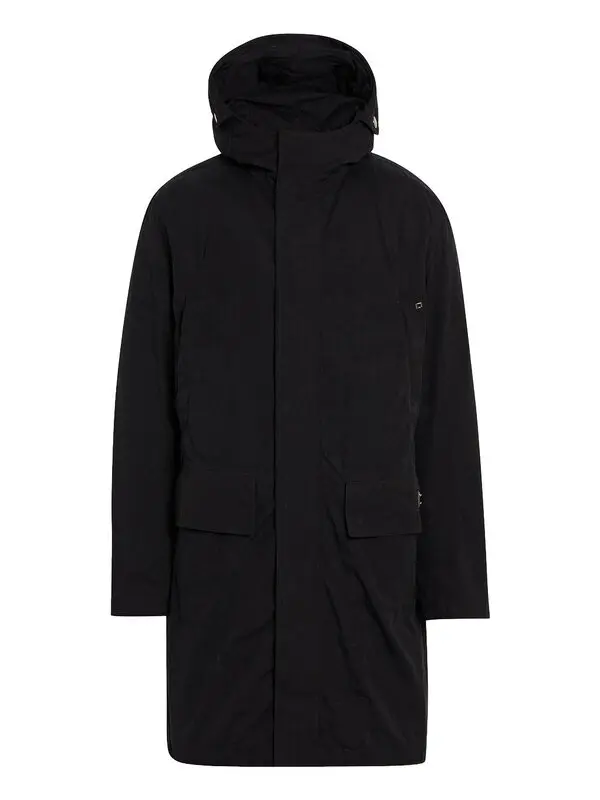 Dolce & Gabbana Hooded Down Parka - Black