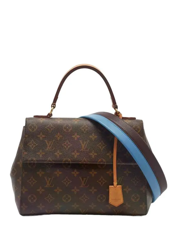LOUIS VUITTON Cluny Monogram Shoulder Bag - Brown