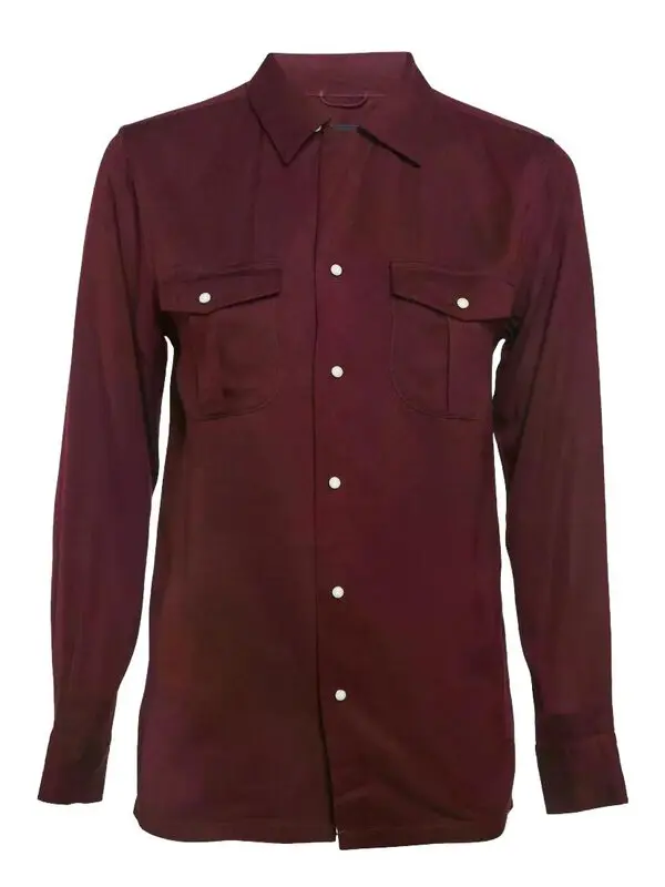 Ralph Lauren Long-sleeve Cotton Shirt - Red