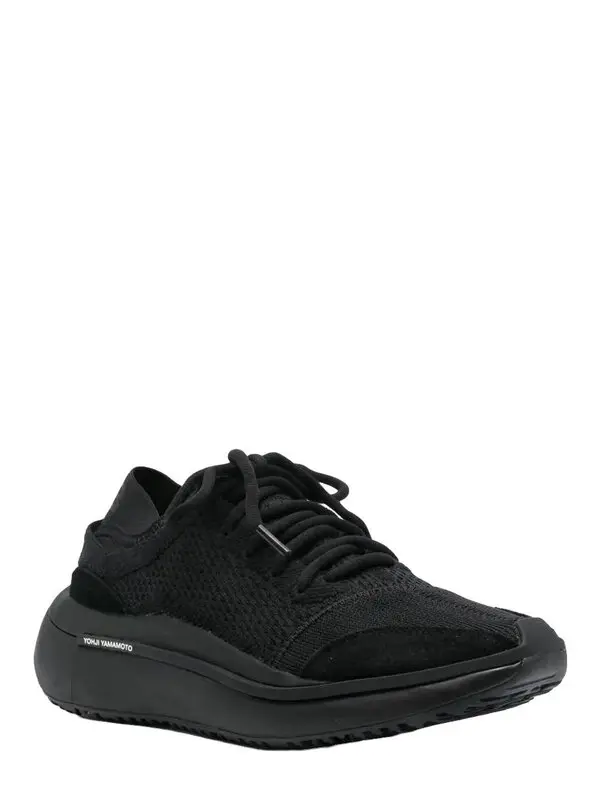 Y3 Qisan Knit Sneakers - Black