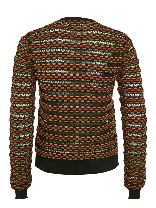 Missoni Button-down Knit Wool Cardigan - Black