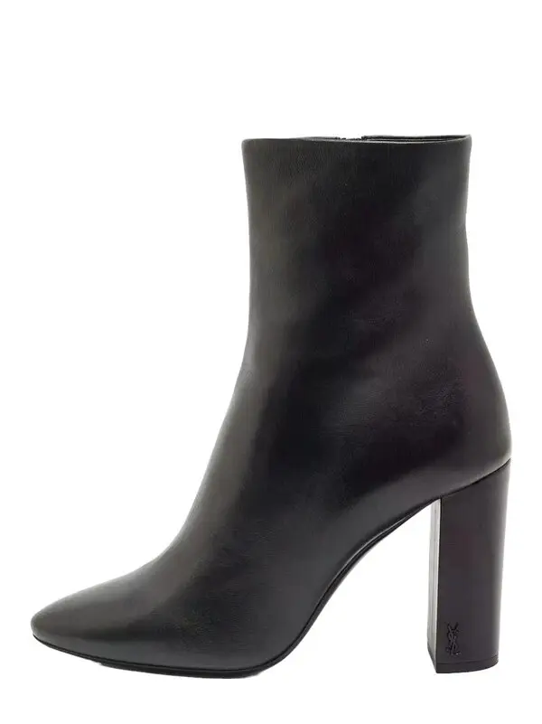Saint Laurent Lou Ankle Boots - Black