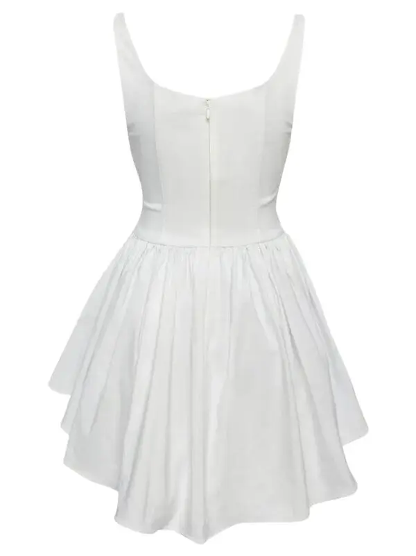 Nbd Corset-style Mini Dress - White