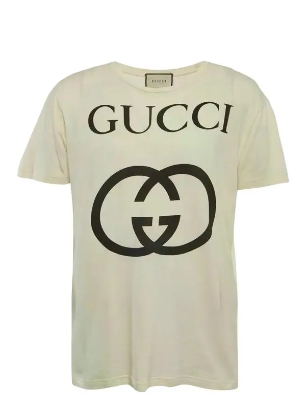 Gucci Interlocking G T-shirt - Neutrals