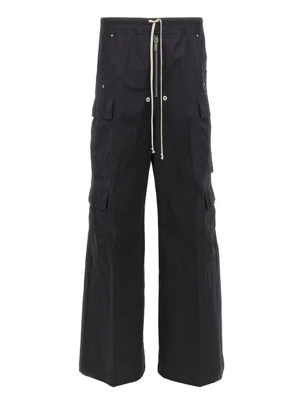 Rick Owens Cargo Belas Pants - Black