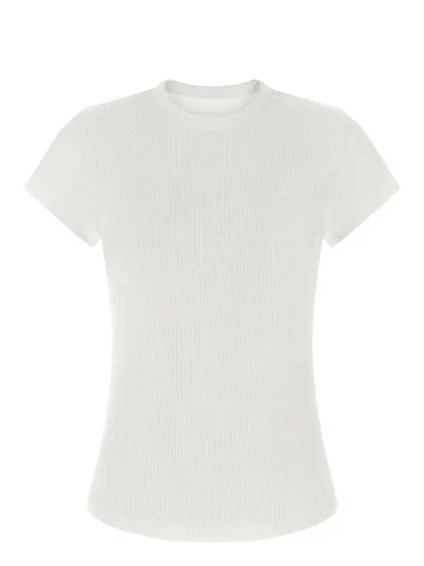 Isabel Marant Étoile Taomi Ribbed Cotton T-shirt - White
