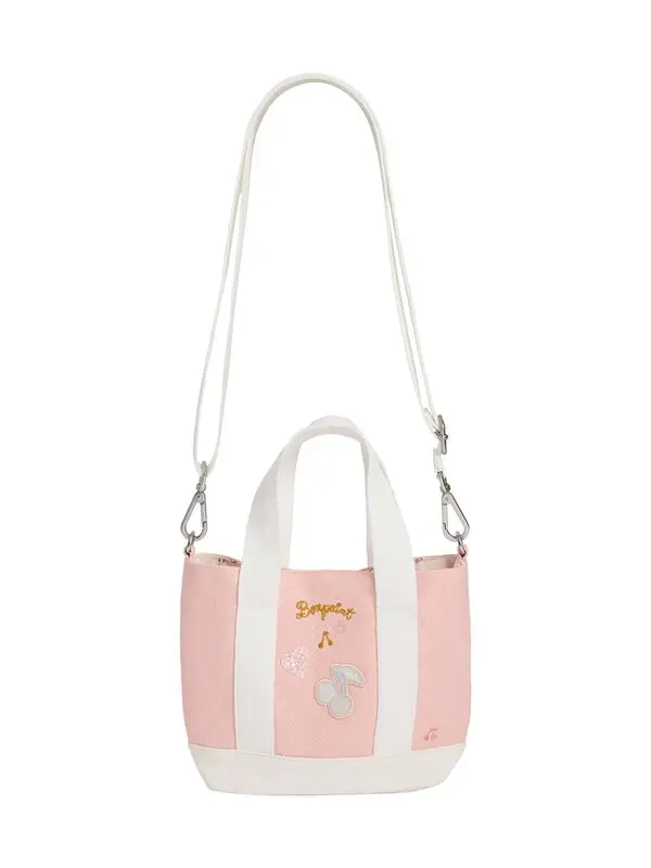 Bonpoint Cotton Tote Bag - Pink