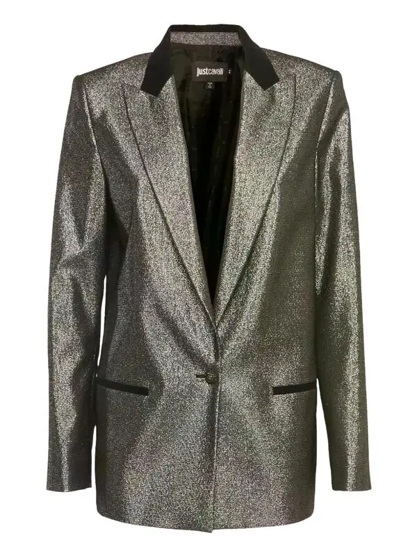 Just Cavalli Long-sleeve Blazer - Grey
