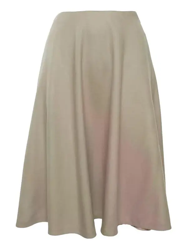 Gucci Flared Midi Skirt - Neutrals