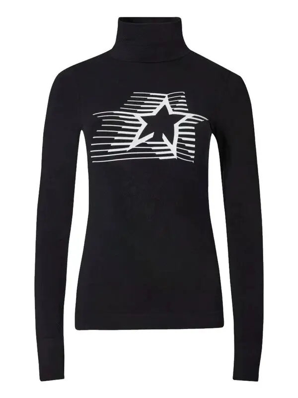 Perfect Moment Sloan Seamless Thermal Top - Black