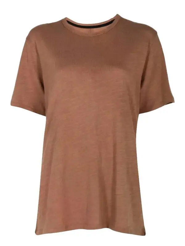 Rag & Bone Crew-neck T-shirt - Brown