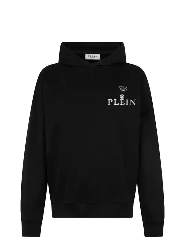 Philipp Plein Logo Hoodie - Black