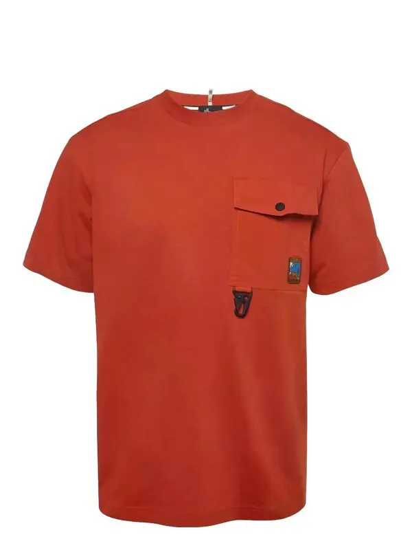 Moncler Grenoble Carabiner-detail T-shirt - Orange
