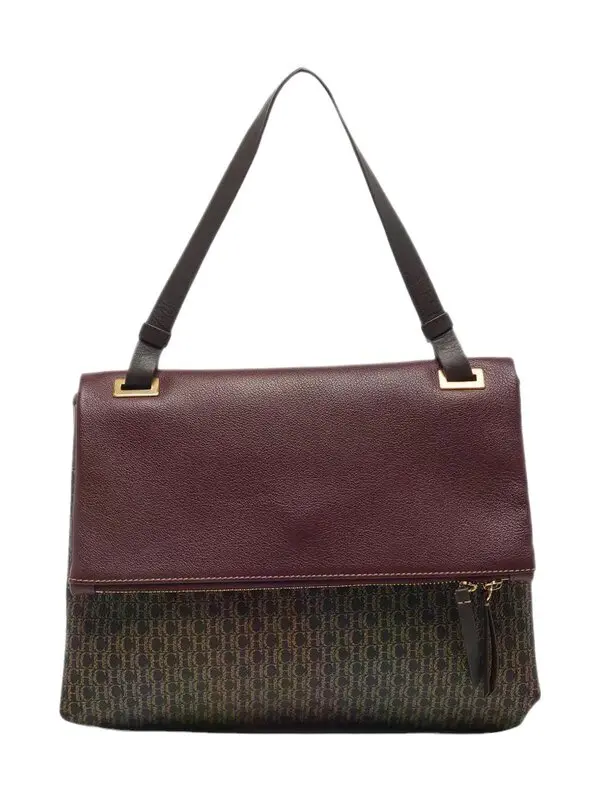 Carolina Herrera Monogram Top-handle Tote Bag - Red