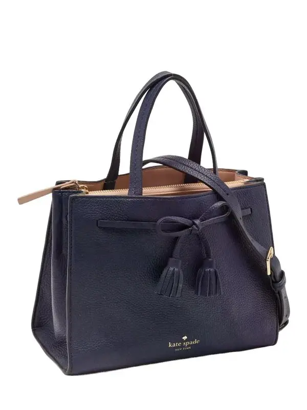 Kate Spade New York Hayes Street Leather Tote Bag - Blue